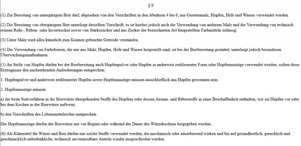 500 Jahre bayerisches Reinheitsgebot! (K)ein Grund zum Feiern … – Bier ...