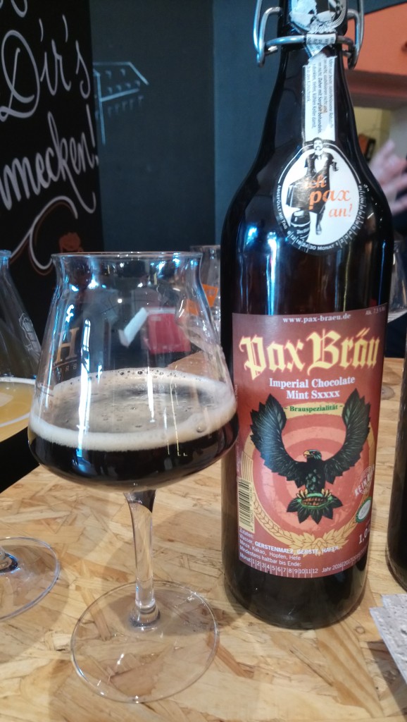 Pax Bräu/Oberelsbach: Imperial Chocolate Mint StXXX (Nr. 2071) – Bier-Scout